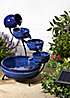 Smart Garden Solar Powered Ceramic Cascade Water Feature | Freemans