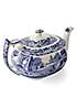 Spode Italian Teapot - Blue | Freemans