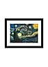 Starry Night Framed Print By Vincent Van Gogh | Freemans