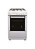 Statesman 50cm Single Cavity Gas Cooker - White | Freemans
