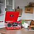 Steepletone Roxy 4 Vinyl Record Player - Red | Freemans