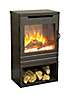 Suncrest Matfen Electric Freestanding Stone Fire | Freemans