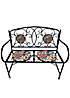 Suntime Floral Fiesta Mosaic Bench | Freemans