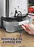 Tefal Oleoclean Compact 2L Deep Fat Fryer - Black | Freemans