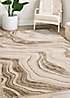The Homemaker Rugs Collection Dusk Marble Wave Rug | Freemans