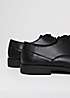 Threadbare Black Lace Up Derby Shoes | Freemans