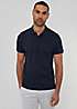 Threadbare Textured Hidden Placket Polo Shirt | Freemans