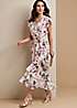 Together Floral Print Wrap Maxi Dress | Freemans