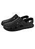 Totes Black Bounce Clogs | Freemans