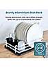 Tower Aluminium Dish Rack | Freemans