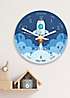 Treat Republic Personalised Kids Space Shuttle Glass Clock | Freemans