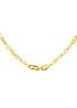Tuscany Gold 9CT Yellow Gold 3.5mm Medium Square Rambo Chain | Freemans