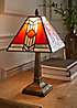 ValueLights Aztec Tiffany Style Table Lamp | Freemans