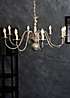 ValueLights Gothica Flemish Style 8 Way Ceiling Light Distressed | Freemans