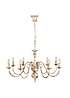 ValueLights Gothica Flemish Style 8 Way Ceiling Light Distressed | Freemans