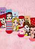 Vanilla Underground Set of 6 Disney Princess Girls Multicoloured Calf ...