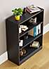 Vida Designs Cambridge 3 Tier Low Bookcase | Freemans