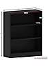 Vida Designs Cambridge 3 Tier Low Bookcase | Freemans