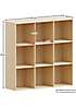 Vida Designs Durham 3x3 Cube Storage Unit | Freemans