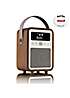 View Quest VQ Portable Monty DAB & DAB+ Digital Radio - Walnut | Freemans