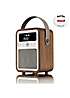 View Quest VQ Portable Monty DAB & DAB+ Digital Radio - Walnut | Freemans