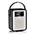 View Quest VQ Portable Retro Mini DAB & DAB+ Digital Radio Alarm Clock ...