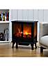Warmlite 1.8KW Double Door Electric Stove Fire | Freemans