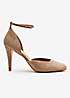 Where’s That From Camel Suede Piper Pointed Heels | Freemans