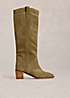 White Stuff Izzy Suede Knee High Boots | Freemans