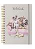 Wrendale Designs A4 Dogs Notebook Movie Night Grey | Freemans