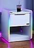 X Rocker Electra Bedside Table - Wireless Charging & App Controlled LED ...