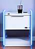 X Rocker Electra Bedside Table - Wireless Charging & App Controlled LED ...