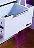 X Rocker Electra Bedside Table - Wireless Charging & App Controlled LED ...