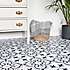 d-c-fix Stencil Motif Grey Peel & Stick Self-adhesive Rigid Vinyl Floor ...