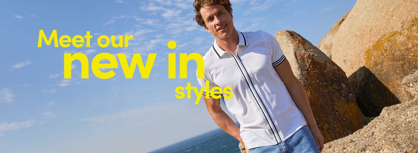 Men's Fashion | Affordable Branded Men's Clothing | Freemans